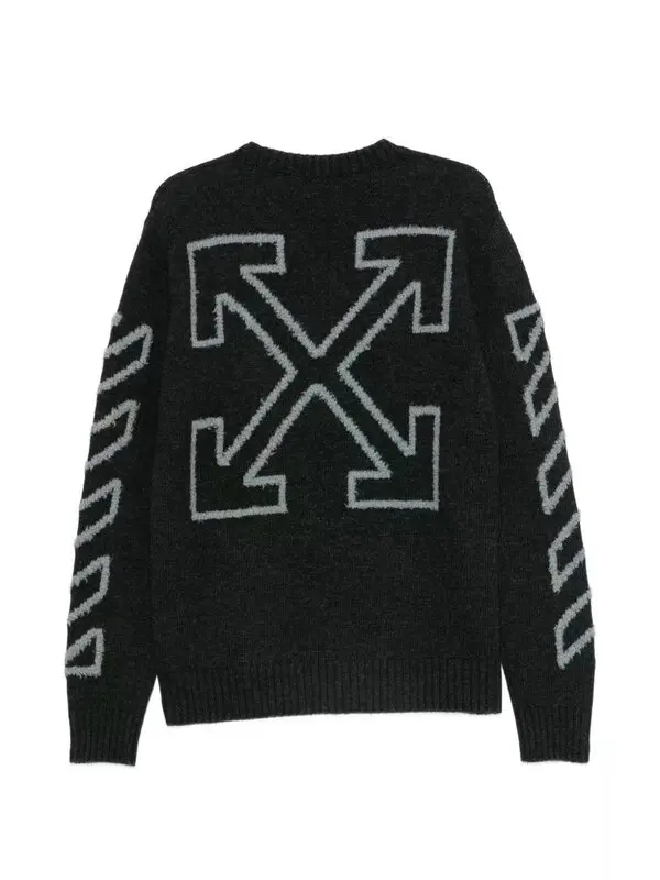 Off-White Long-sleeves Sweater - Grey