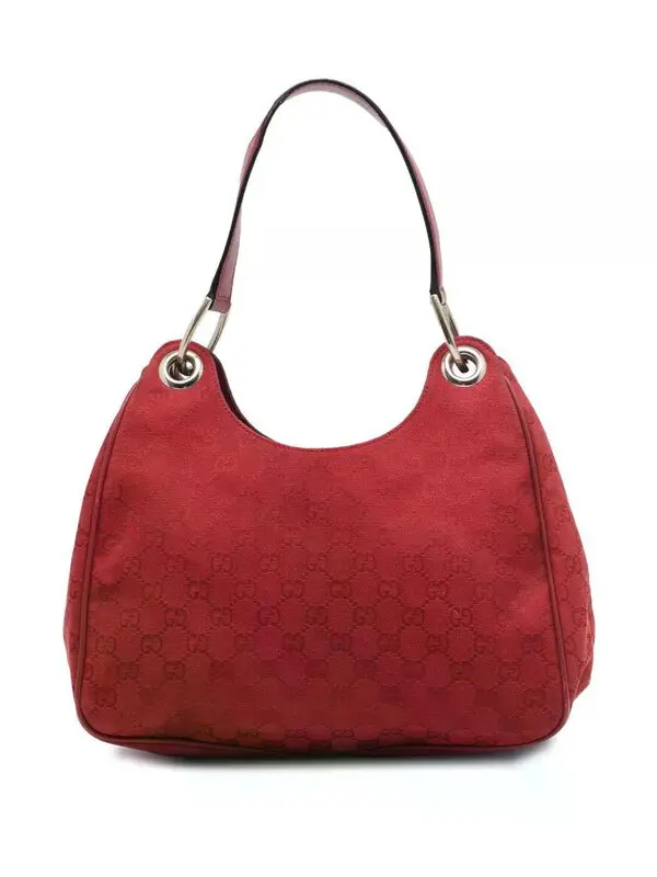 Gucci 2016-2026 Gg Canvas Colbert Shoulder Bag - Red