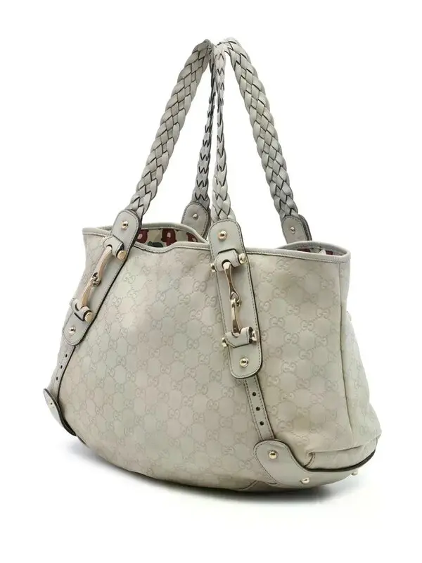 Gucci 2016-2026 Guccissima Horsebit Pelham Shoulder Bag