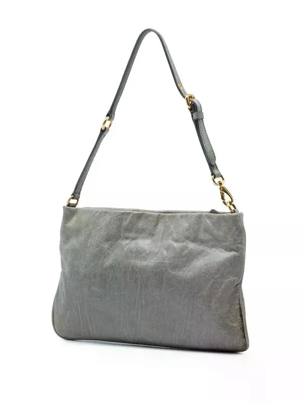 Miu Miu 2010-2026 Nappa Charm Shoulder Bag