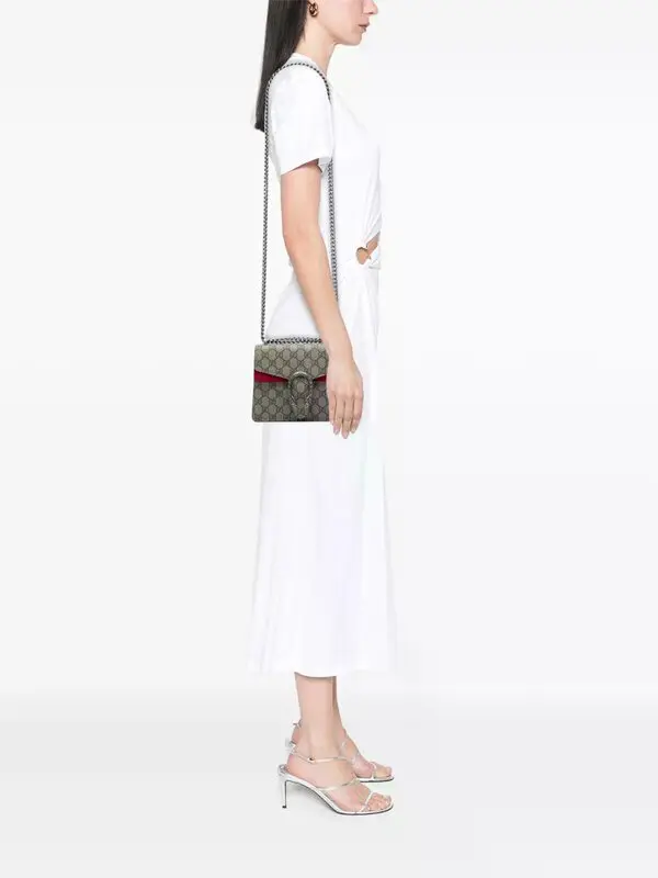 Gucci 2016-2026 Small Gg Supreme Dionysus Crossbody Bag - Neutrals