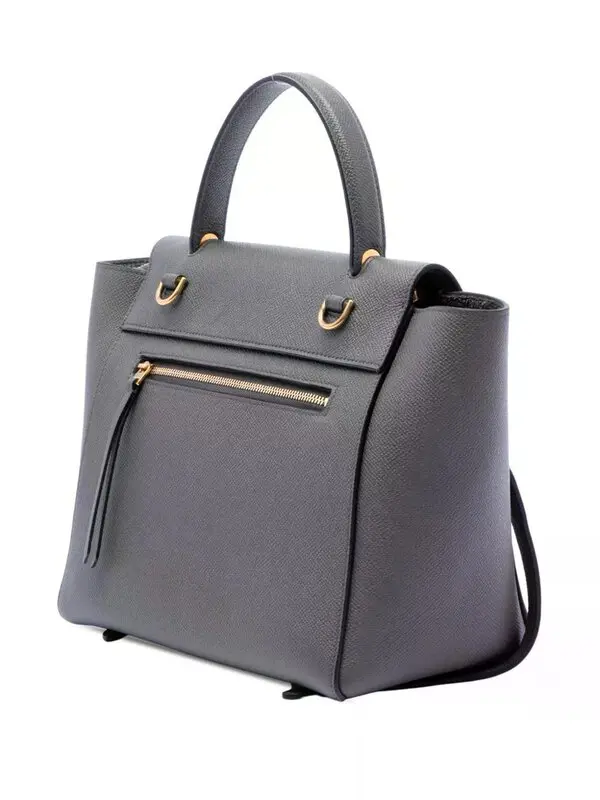 Celine 2016 Micro Grained Calfskin Belt Bag Satchel