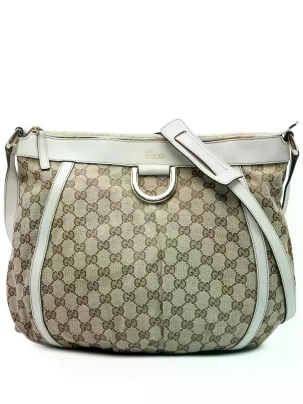 Gucci 2016-2026 Gg Canvas Abbey D Ring Crossbody Bag - Neutrals