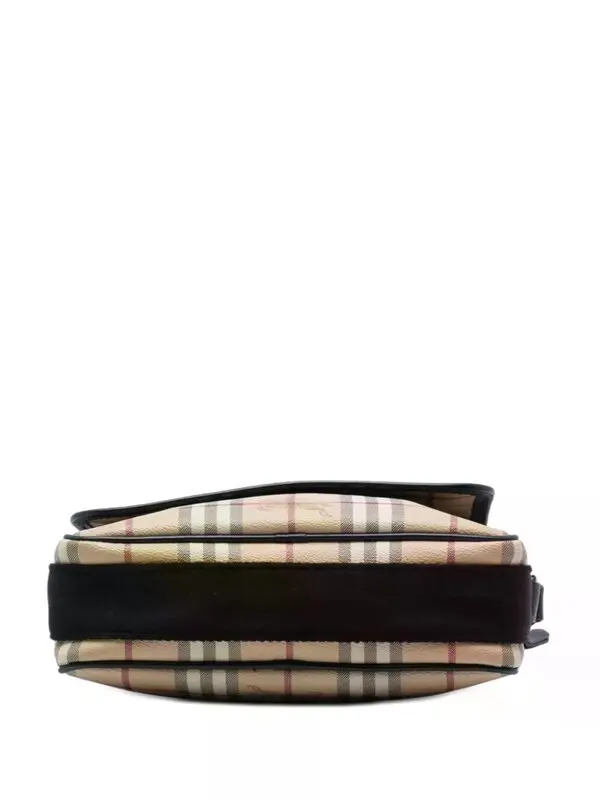 Burberry Haymarket Check Coated Canvas Crossbody Bag