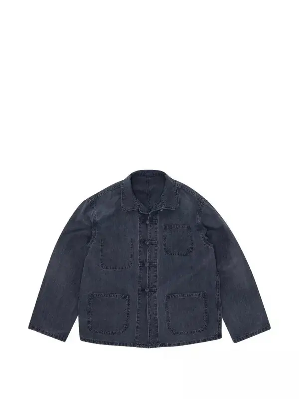 FORTELA Pijama Frog-fastening Denim Jacket