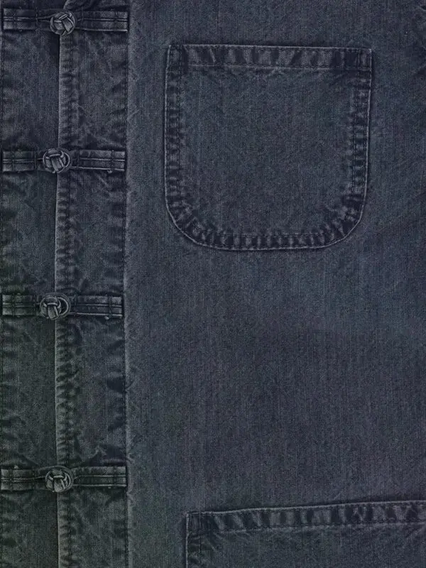 FORTELA Pijama Frog-fastening Denim Jacket