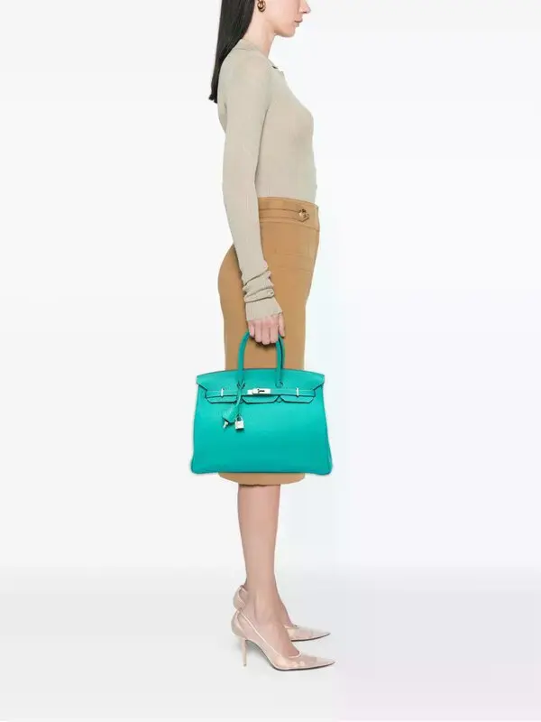 Hermès 2009 Togo Birkin Retourne 35 Handbag