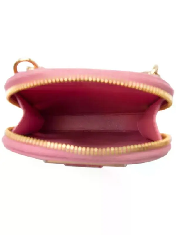 Prada 2013-2026 Embellished Saffiano Lux Phone Pouch Satchel