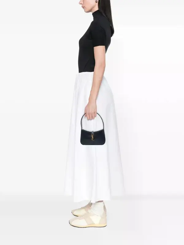 Saint Laurent Mini Le 5 A 7 Shoulder Bag In Smooth Calfskin
