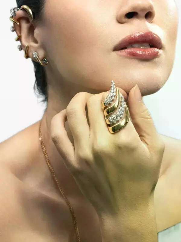 Yeprem Strada Diamond Stackable Ring