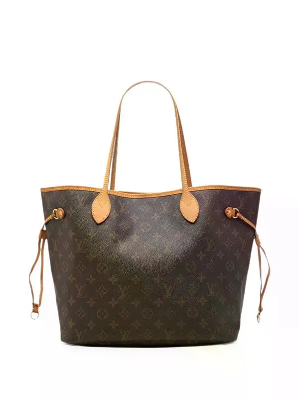 LOUIS VUITTON 2008 Monogram Neverfull Mm Tote Bag - Brown