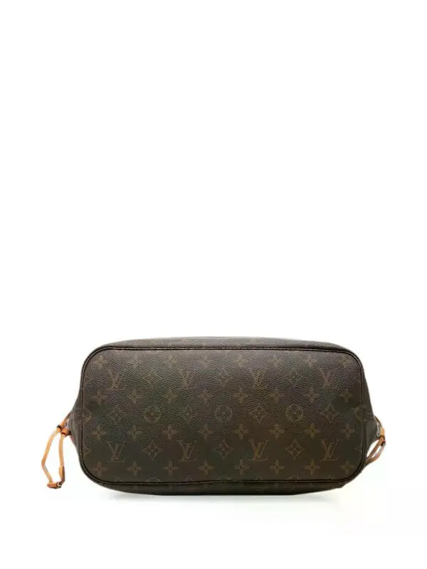 LOUIS VUITTON 2008 Monogram Neverfull Mm Tote Bag - Brown