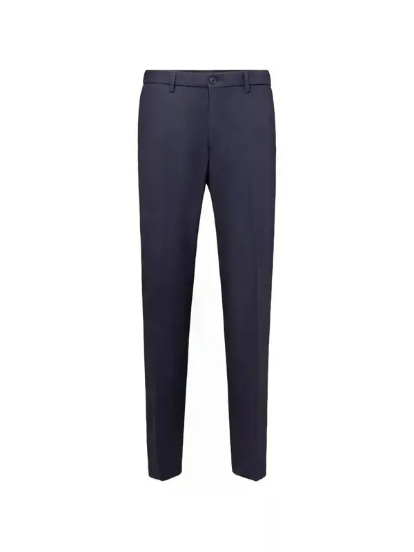 DRYKORN Pressed-crease Straight-leg Trousers