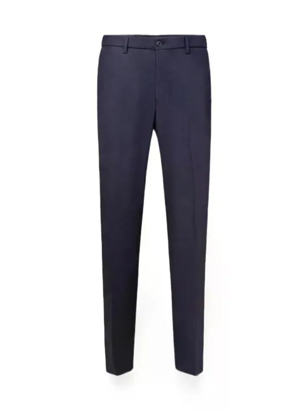 DRYKORN Pressed-crease Straight-leg Trousers