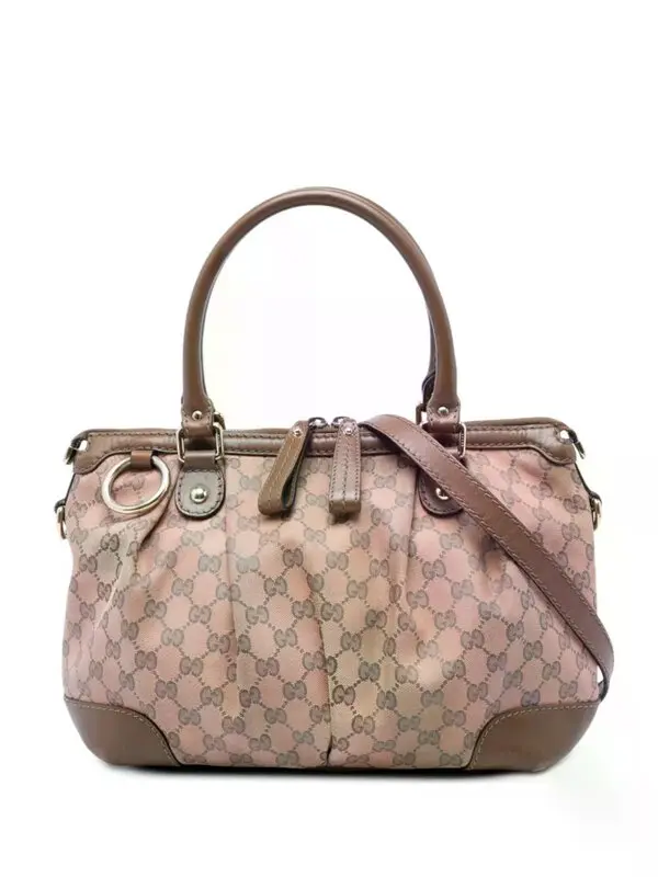 Gucci Gg Canvas Sukey Satchel
