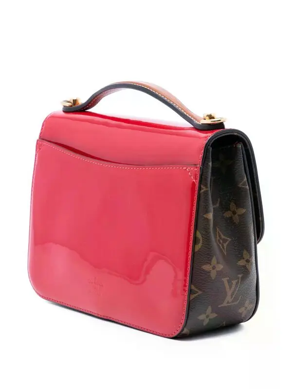 LOUIS VUITTON 2019 Vernis Miroir Cherrywood Bb Satchel