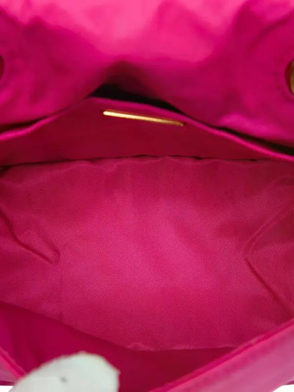 Prada 2013-2026 Small Tessuto Chain Flap Crossbody Bag