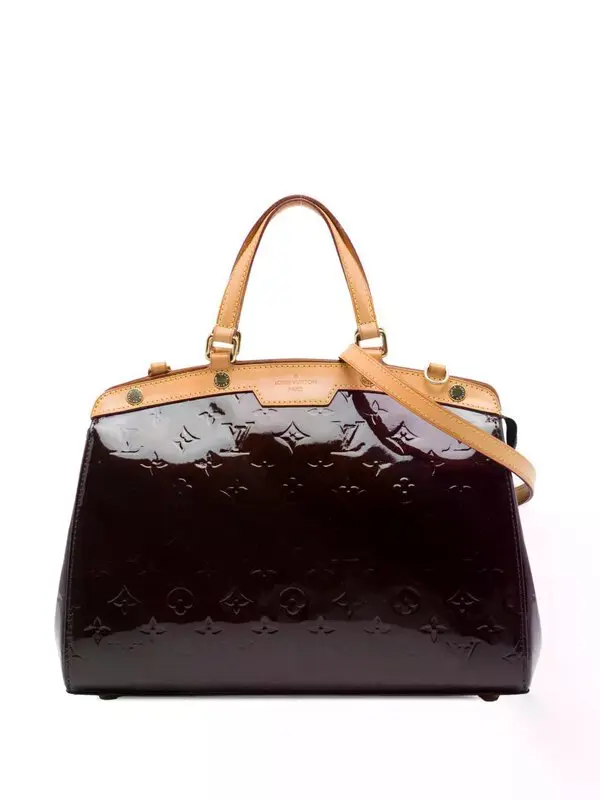 LOUIS VUITTON 2014 Monogram Vernis Brea Mm Satchel
