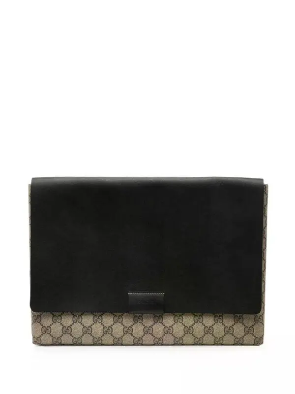 Gucci 2000-2015 Large Gg Supreme Clutch Bag
