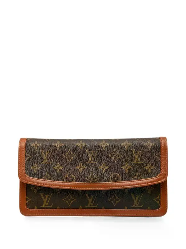 LOUIS VUITTON Monogram Pochette Dame Pm Clutch Bag