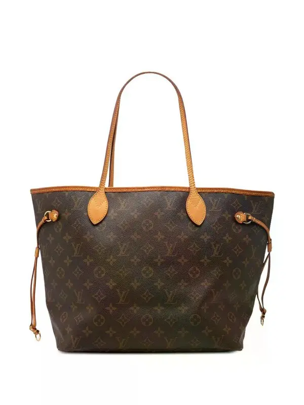 LOUIS VUITTON 2010 Monogram Neverfull Mm Tote Bag - Brown