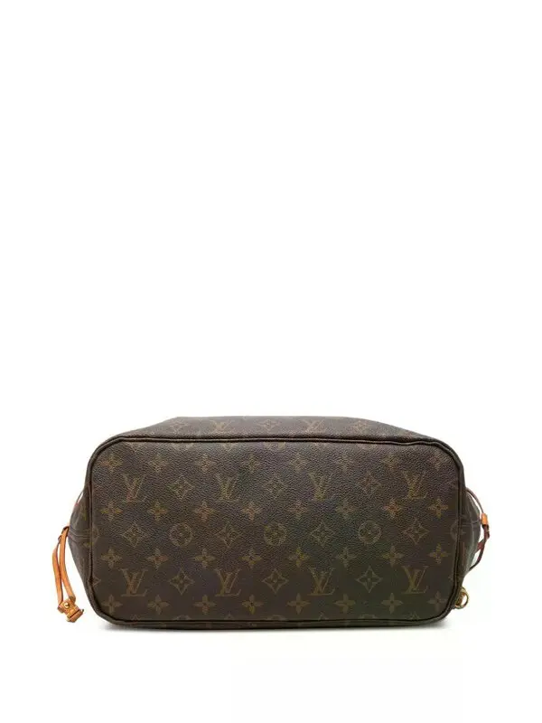 LOUIS VUITTON 2010 Monogram Neverfull Mm Tote Bag - Brown
