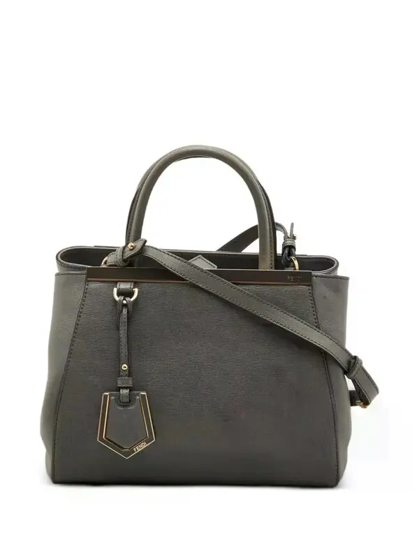 Fendi 2014 Petite 2jours Leather Tote Bag