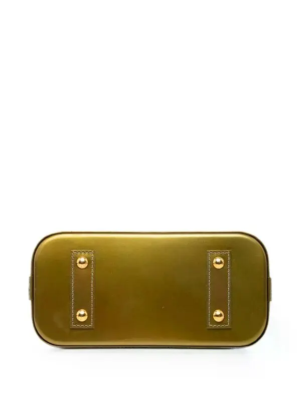 LOUIS VUITTON 1990-2010 Monogram Vernis Alma Bb Satchel