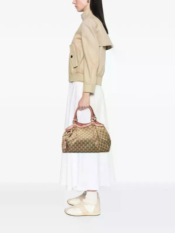 Gucci 2000-2015 Medium Gg Canvas Sukey Tote Bag