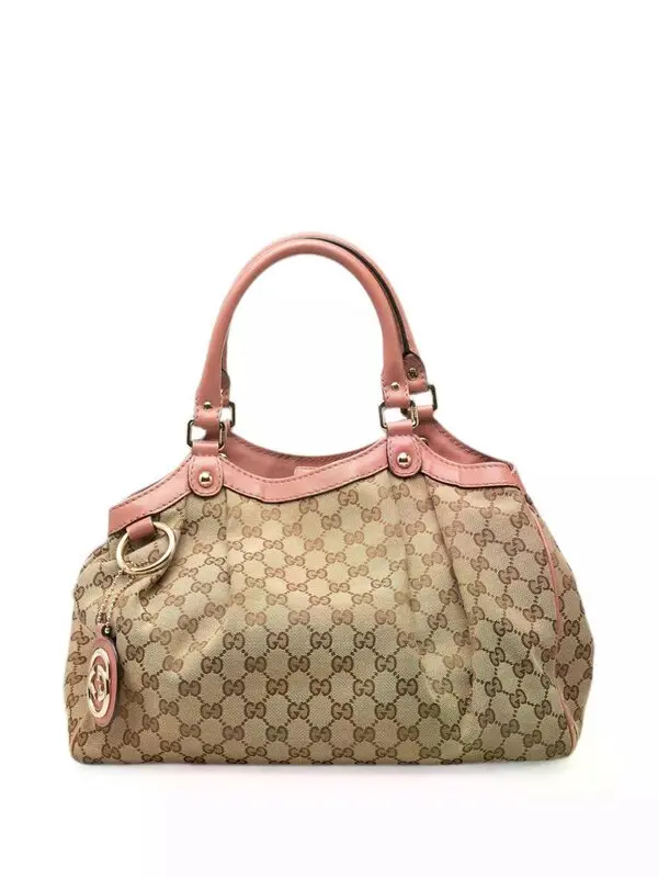 Gucci 2000-2015 Medium Gg Canvas Sukey Tote Bag