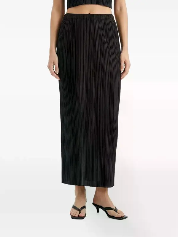 Issey Miyake Pleated Midi Skirt