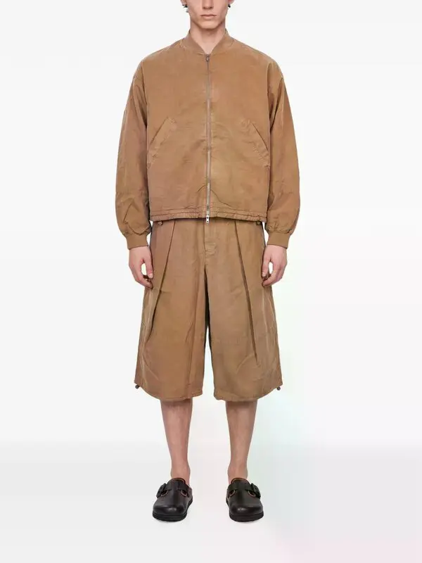 You Must Create Basement Bomber Jacket - Neutrals