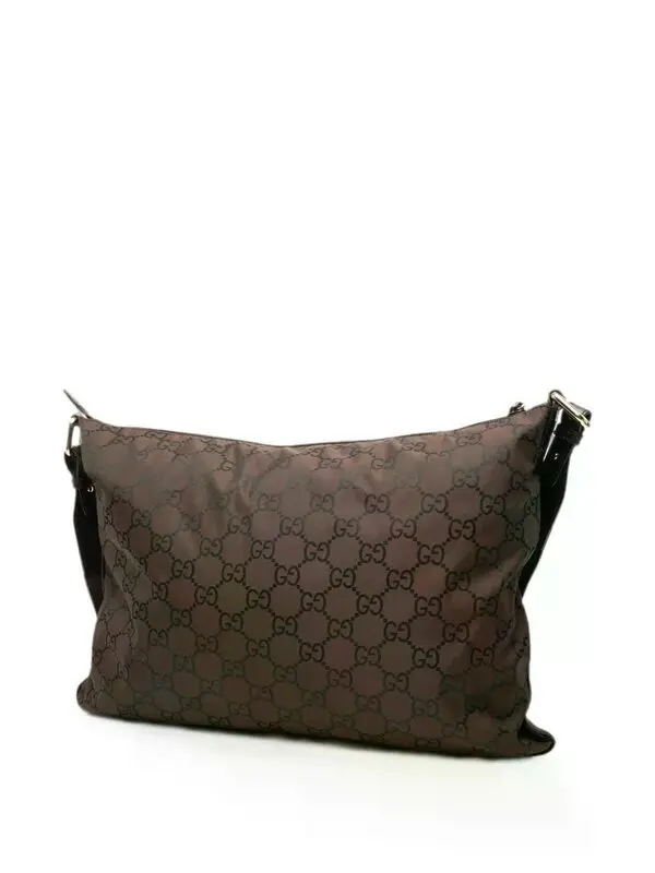Gucci Gg Monogram Nylon Crossbody Bag