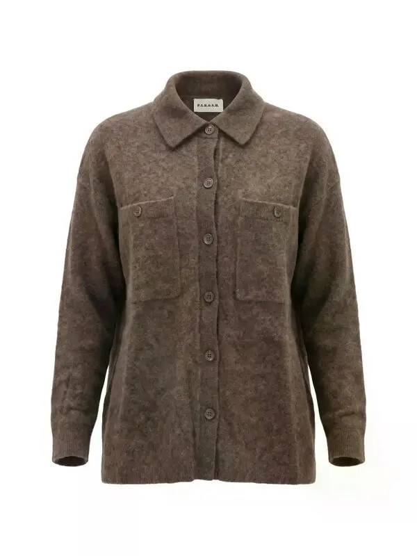 P.a.r.o.s.h Brushed Button-up Cardigan