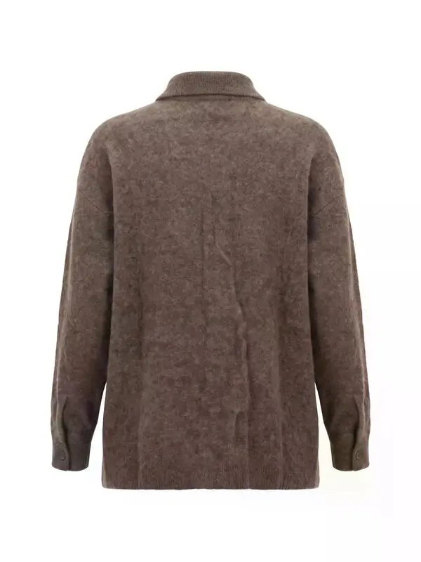 P.a.r.o.s.h Brushed Button-up Cardigan