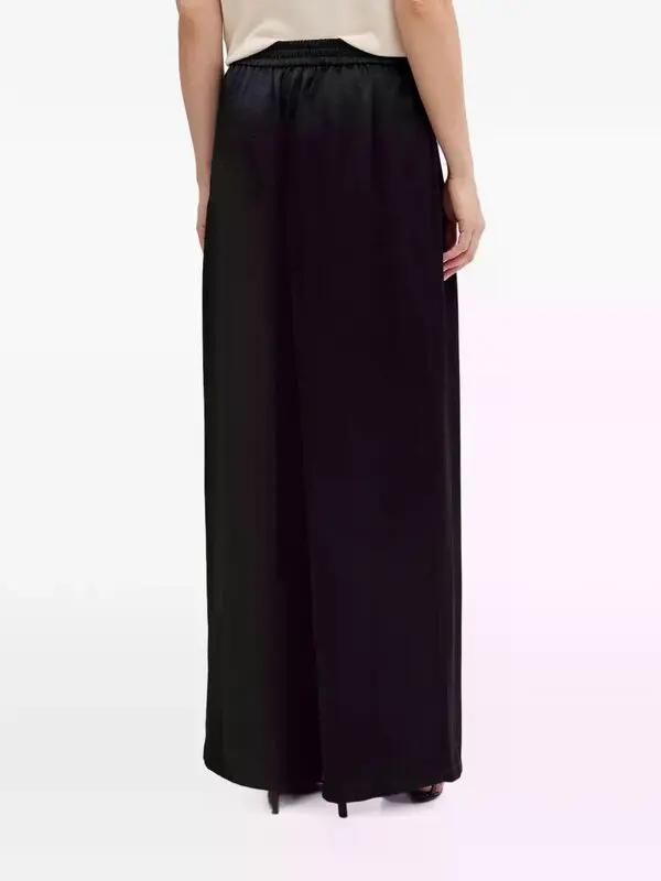Dkny Pleated Elastic-waistband Palazzo Pants