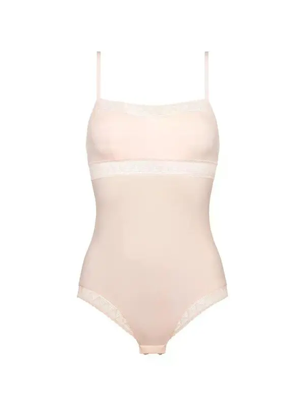 ERES Sweetness Lace-trim Bodysuit - Pink