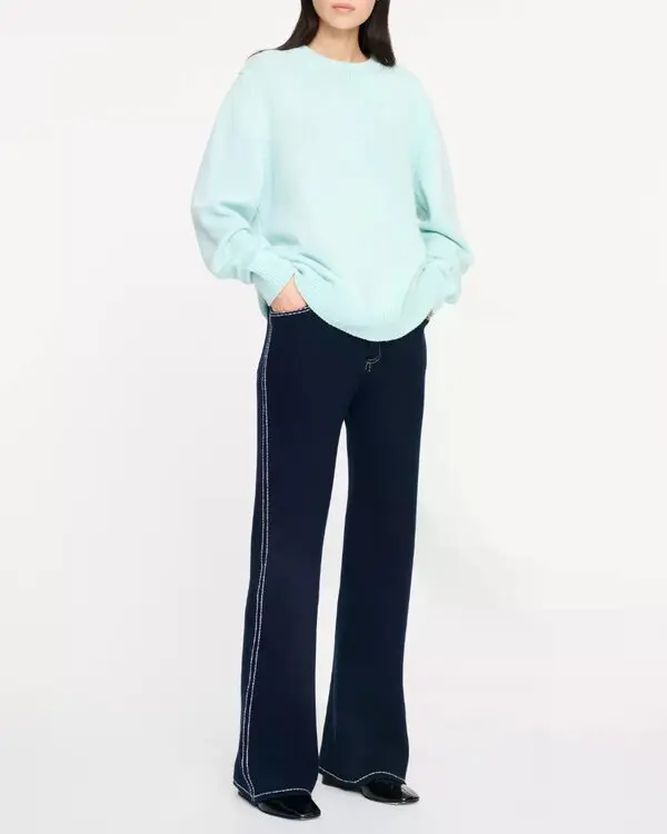 BARRIE Thistle-motif Cashmere Sweater