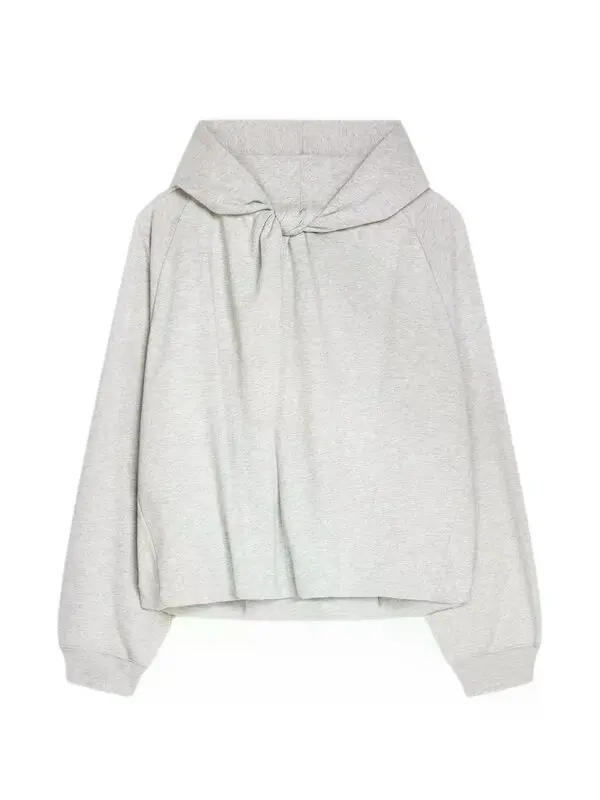 Dries Van Noten Draped Cotton Hoodie