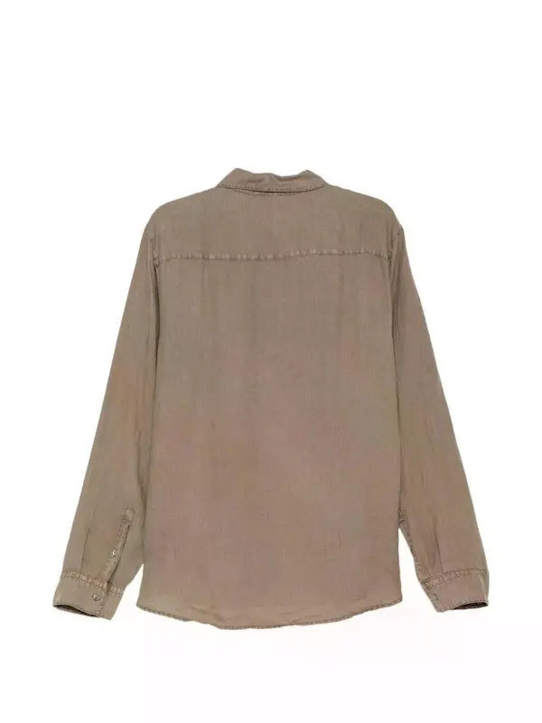JAMES PERSE Lightweight Linen Shirt - Green