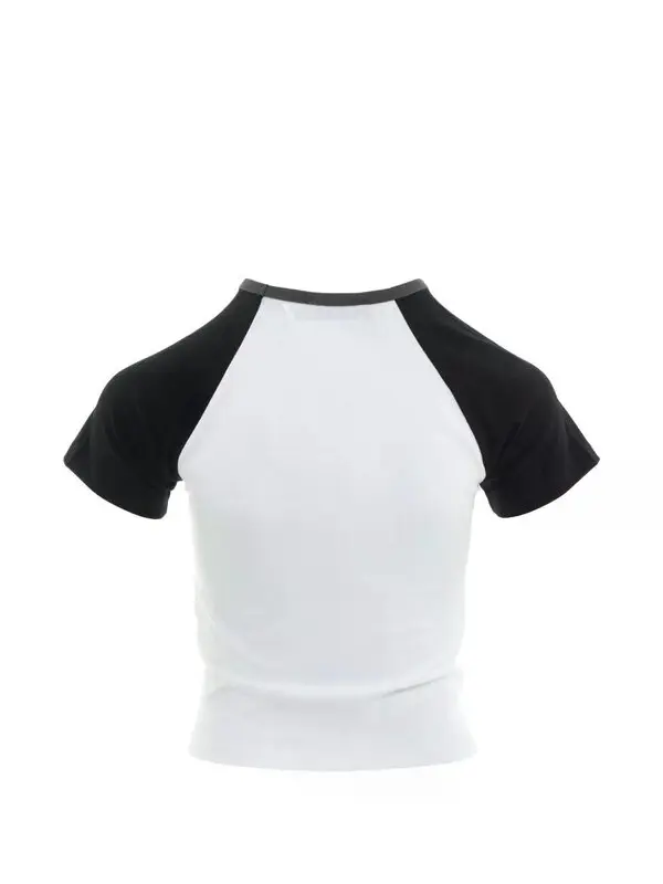 REST&RECREATION Raglan-sleeve Logo-print T-shirt