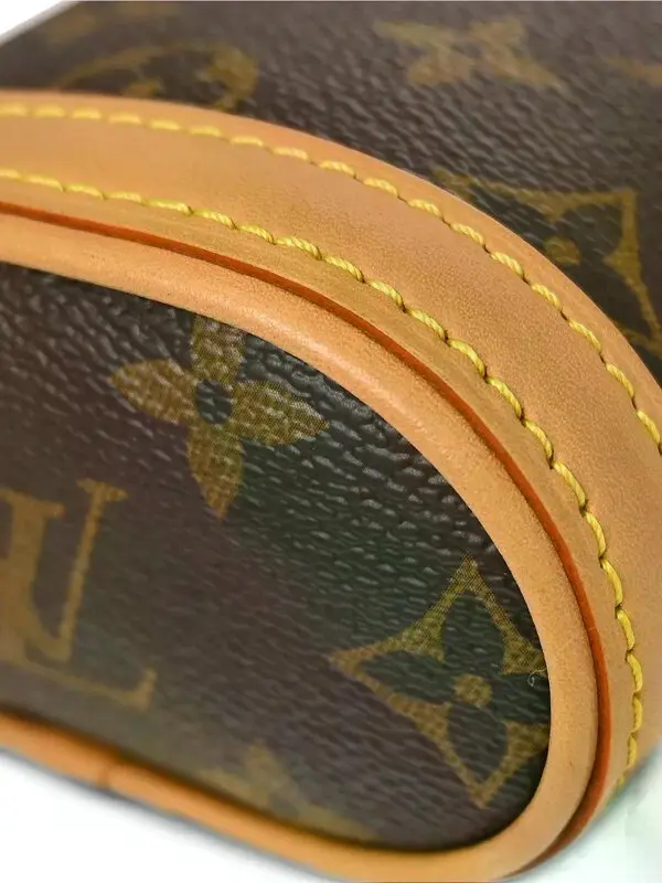 LOUIS VUITTON Monogram Canvas Fold Me Pouch Mini Bag - Brown