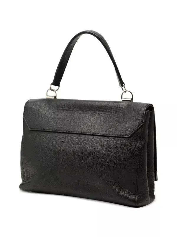 LOUIS VUITTON Leather Lockme Ii Satchel - Black