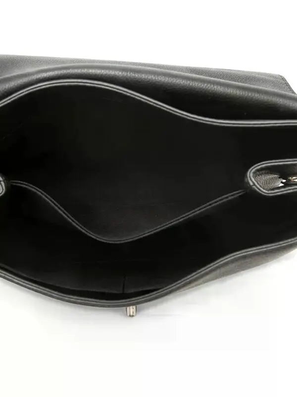 LOUIS VUITTON Leather Lockme Ii Satchel - Black