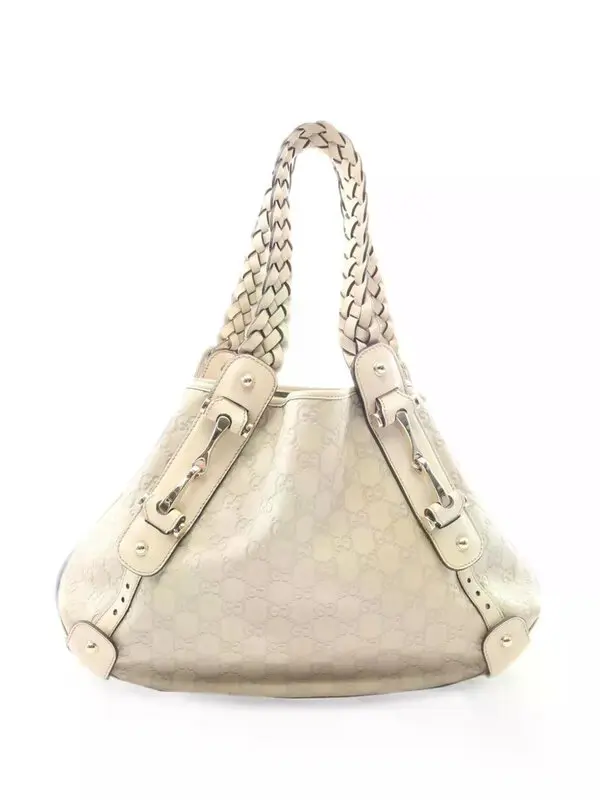 Gucci 2000-2015 Guccissima Horsebit Pelham Shoulder Bag