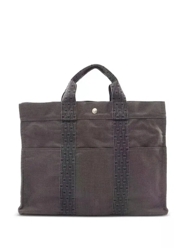 Hermès 20th Century Canvas Herline Mm Tote Bag