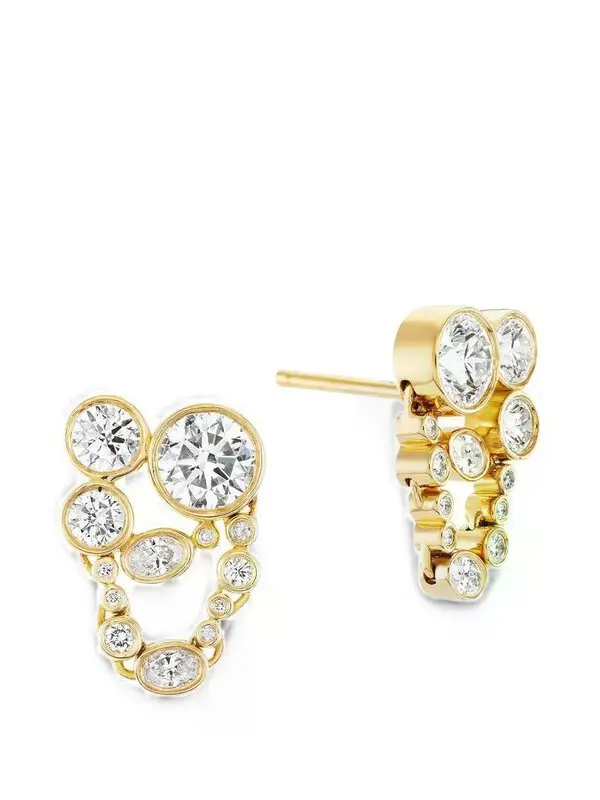 UNIFORM OBJECT Metal Web Earrings