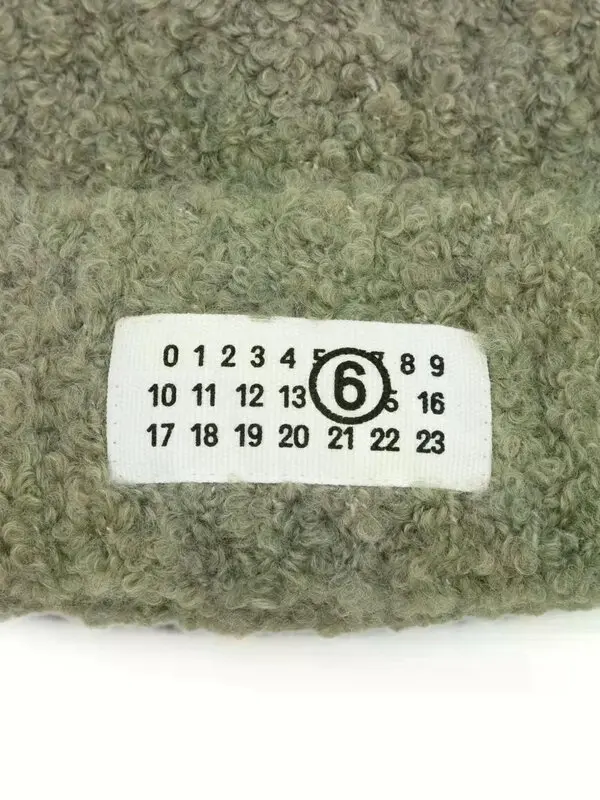 MAISON MARGIELA Logo-patch Beanie Hat
