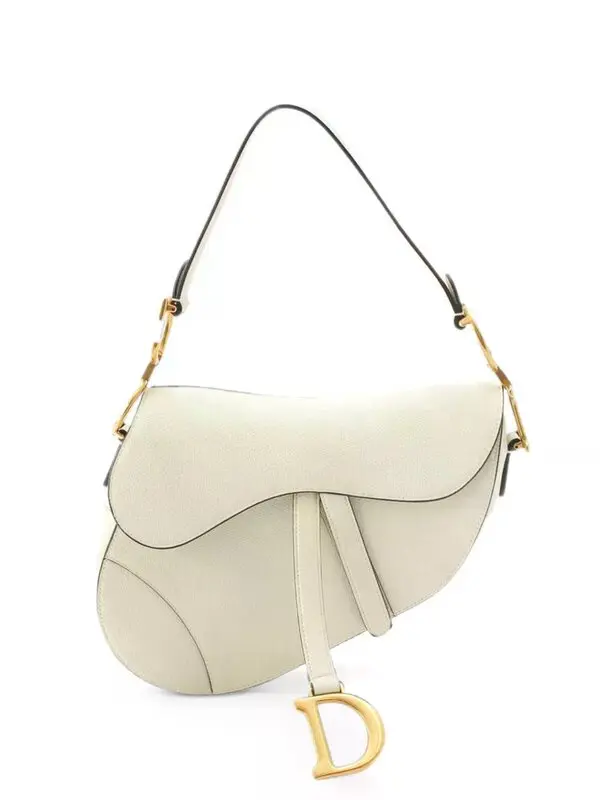 Dior 2018-2026 Grained Calfskin Saddle Bag Shoulder Bag