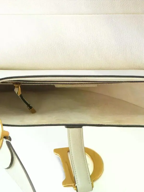 Dior 2018-2026 Grained Calfskin Saddle Bag Shoulder Bag
